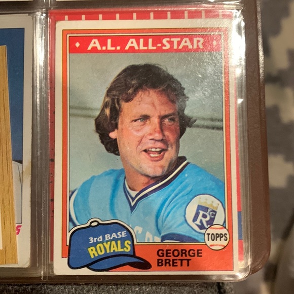 Topps | Accessories | George Brett 981 Topps All Star Card 70 | Poshmark
